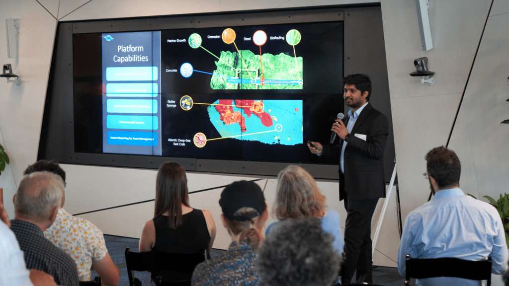 Ocean tech startups celebrate progress at Blue w(AI)ve Showcase